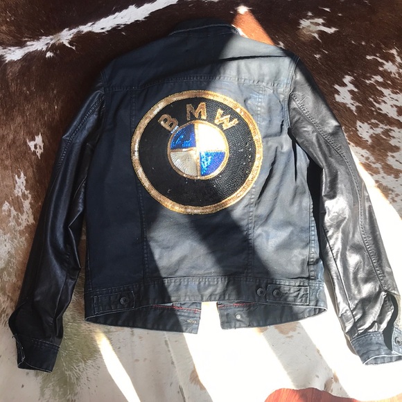 Guess | Jackets & Coats | Customized Bmw Inspired Guess Denim Jacket ...